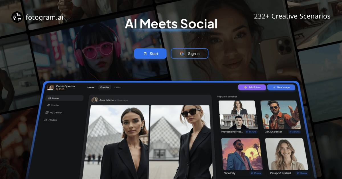 fotogram.ai | AI Meets Social